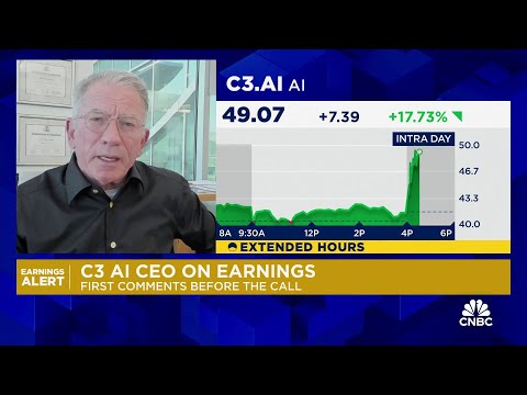 We're going to see 'fundamental changes' in way AI technologies are procured: C3 AI CEO Siebel