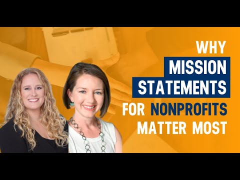 Why Mission Statements For Nonprofits Matter Most | The Strategic Nonprofit Podcast