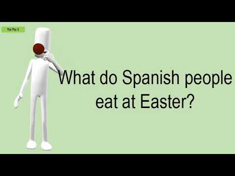 What Do Spanish People Eat At Easter?