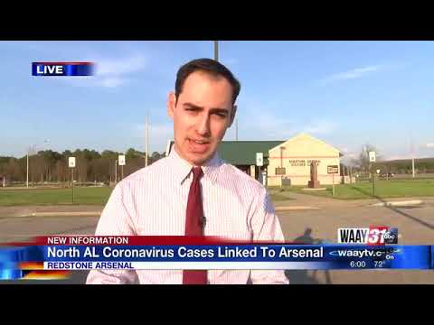 Redstone Arsenal Employee with Coronavirus
