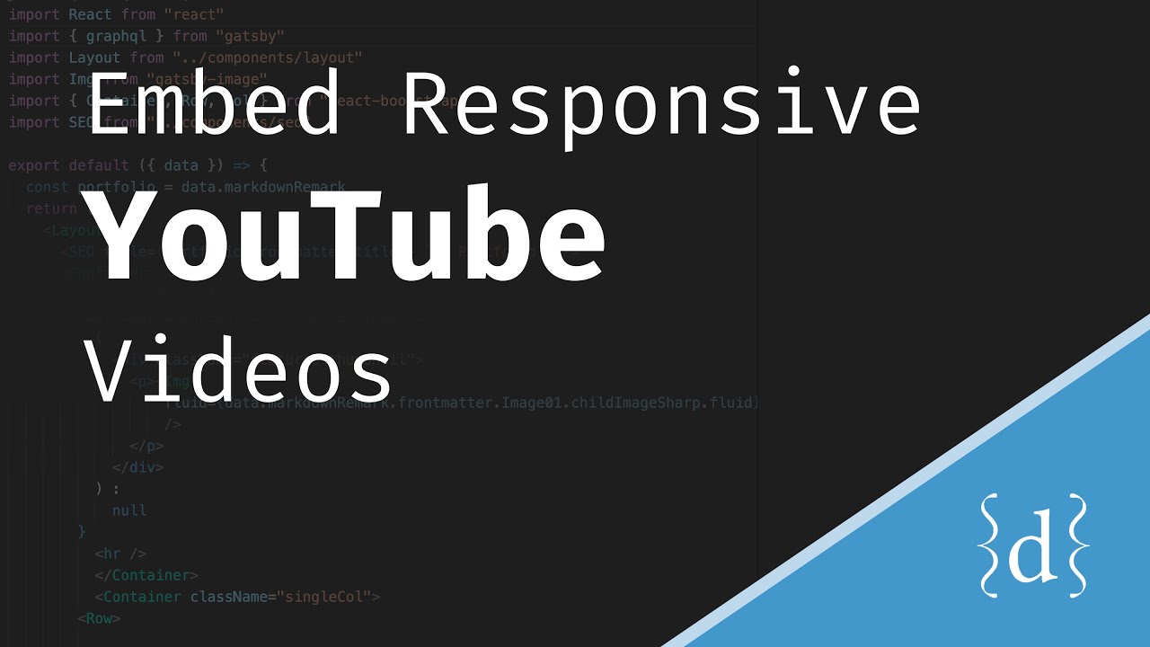 How to make your Embedded YouTube Videos Responsive (HTML & CSS Code provided)