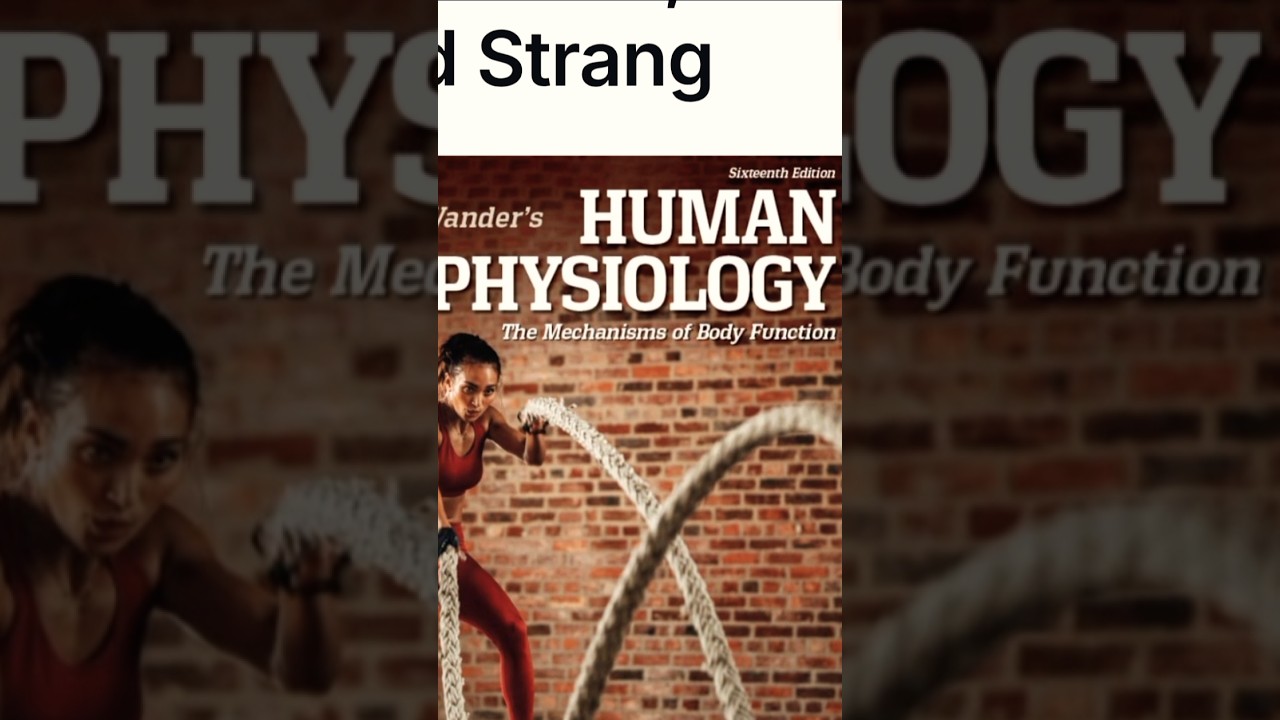 Vander’s Human Physiology: The Mechanisms of Body Function 16th Edition free PDF Download