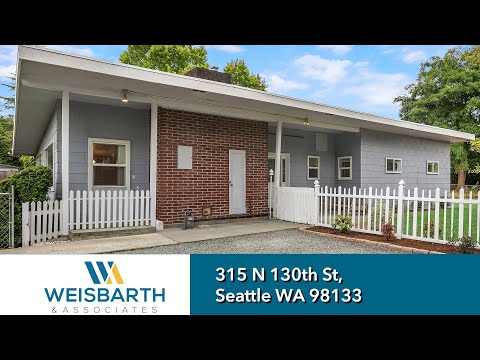 315 N 130th St, Seattle WA 98133 | Weisbarth & Associates | 206-414-5400