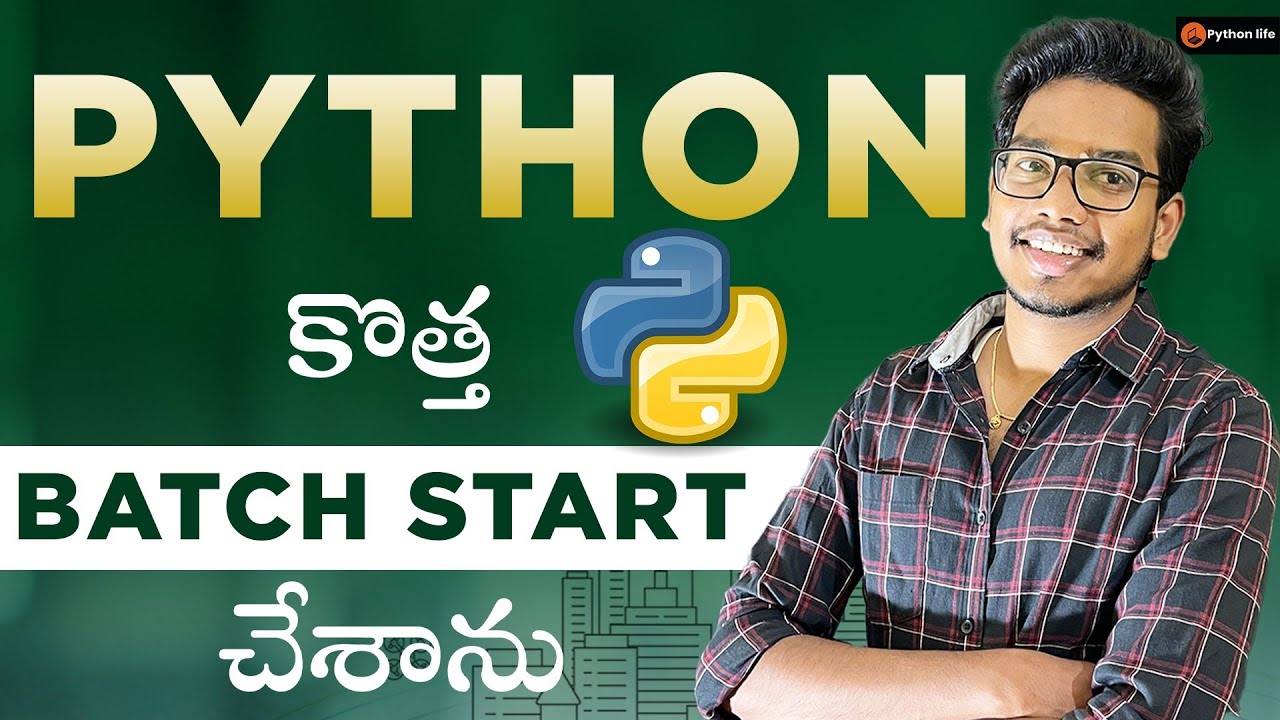 Python Programming in Telugu | PythonLife Full Stack Python Course | Python Course in Telugu