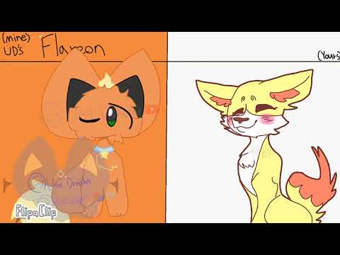 #UD_FlareonX Fennekin