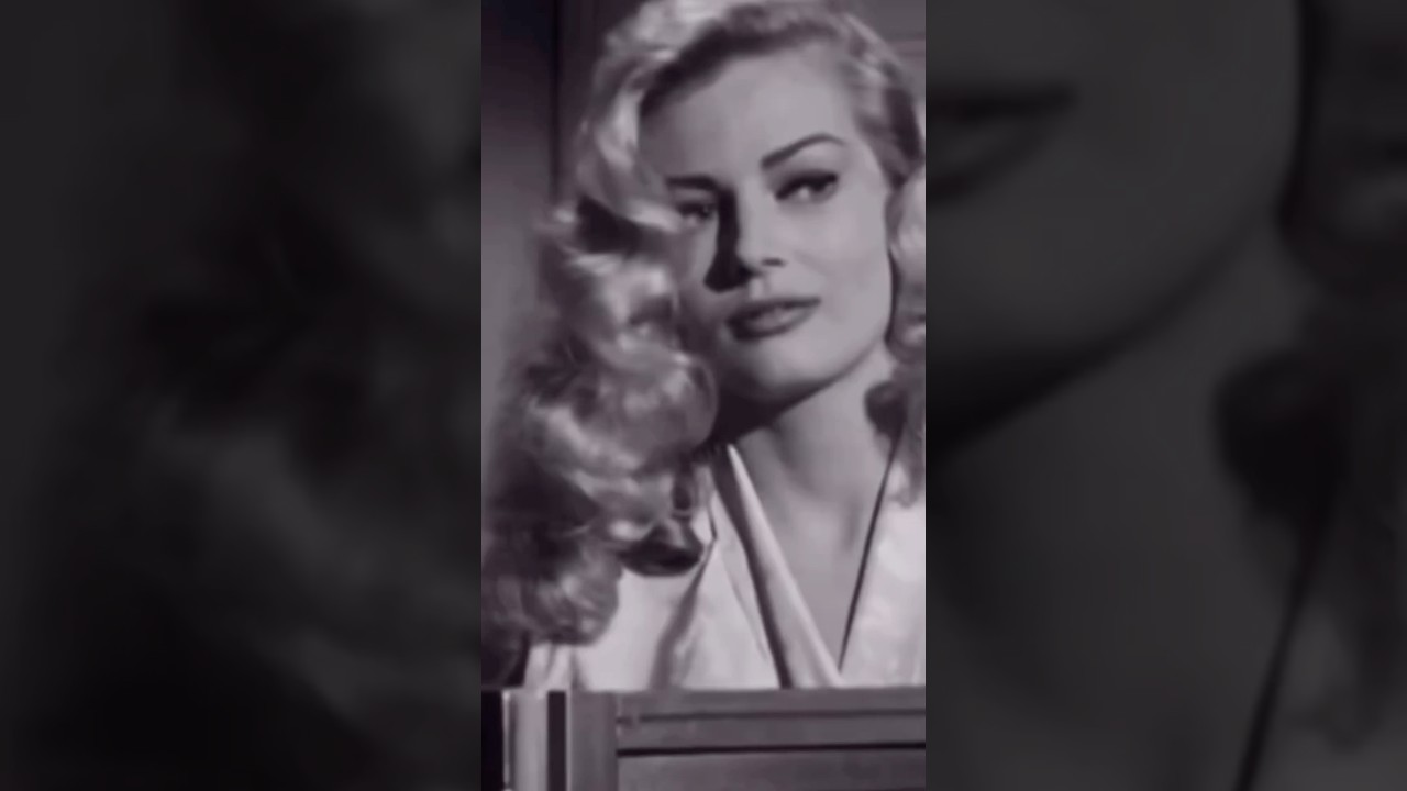 🎬 Scene That Proved Anita Ekberg Was Too Beautiful for This World! #movie #vintage #anitaekberg
