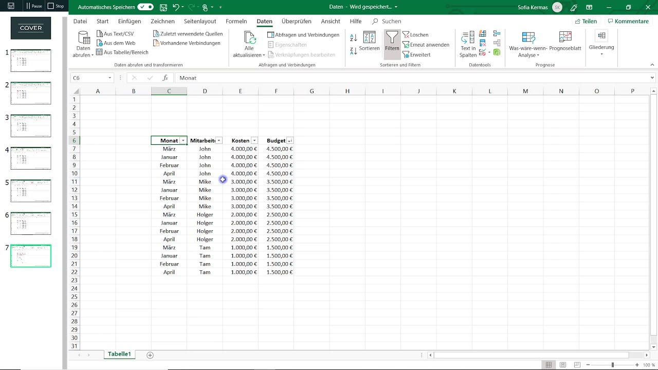 FlowShare in Action – Creating a step-by-step guide in Excel while you perform the task