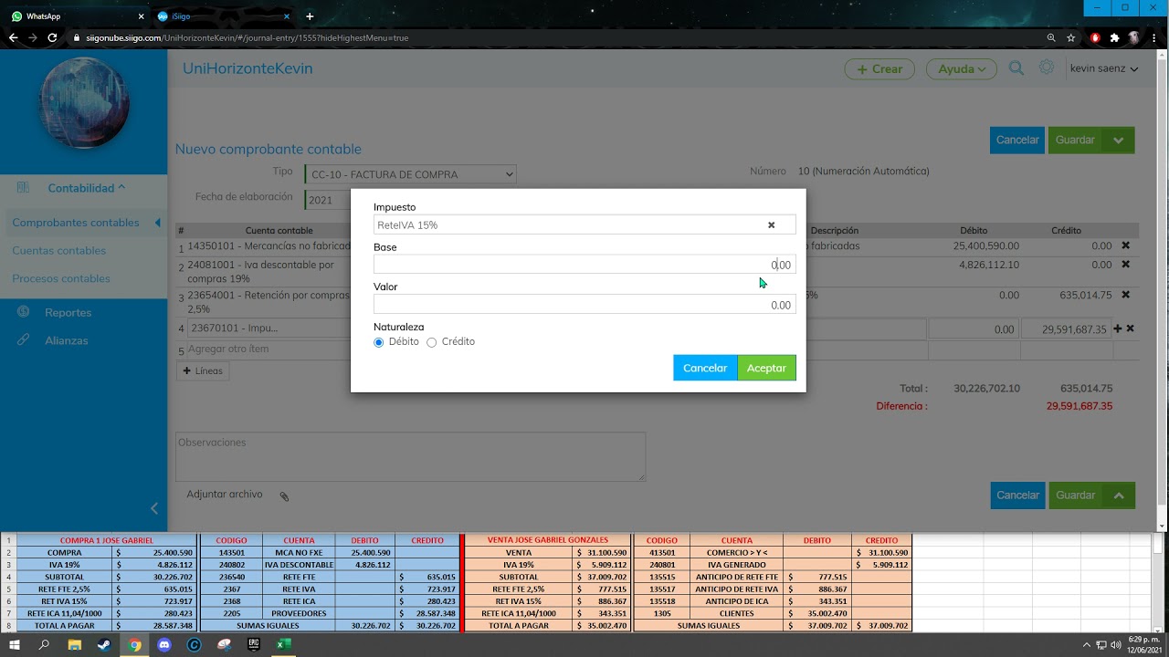 VIDEO EXPLICATIVO SIIGO CONTADOR