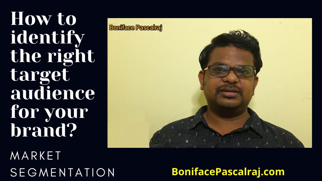 #Segmentation #Branding #BrandPositioning  How to identify the right target audience for your brand?