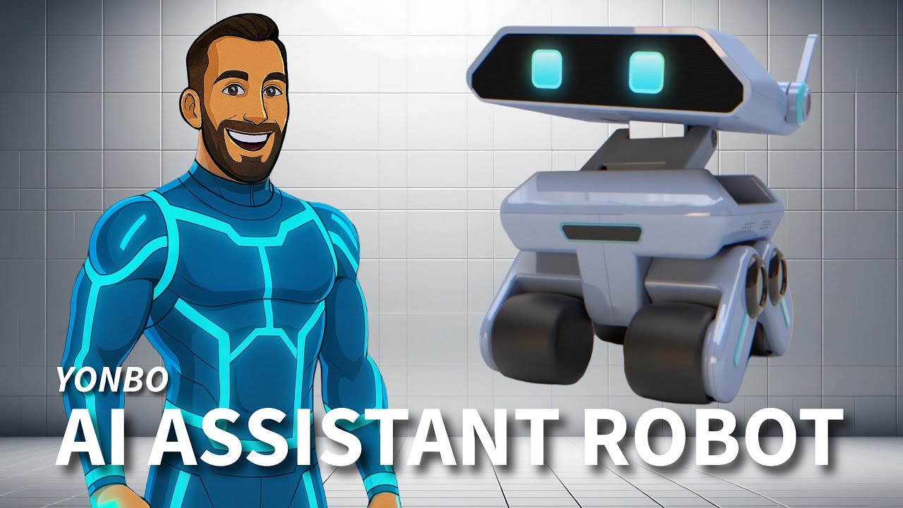 YONBO AI Assistant Robot - The only AI Companion Robot whose response are unscripted & autonomous