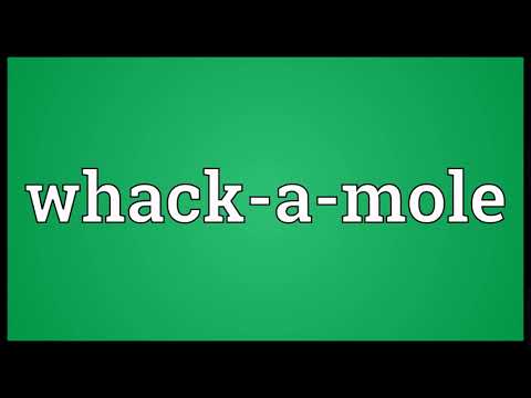 Whack a mole Meaning | Wordogram