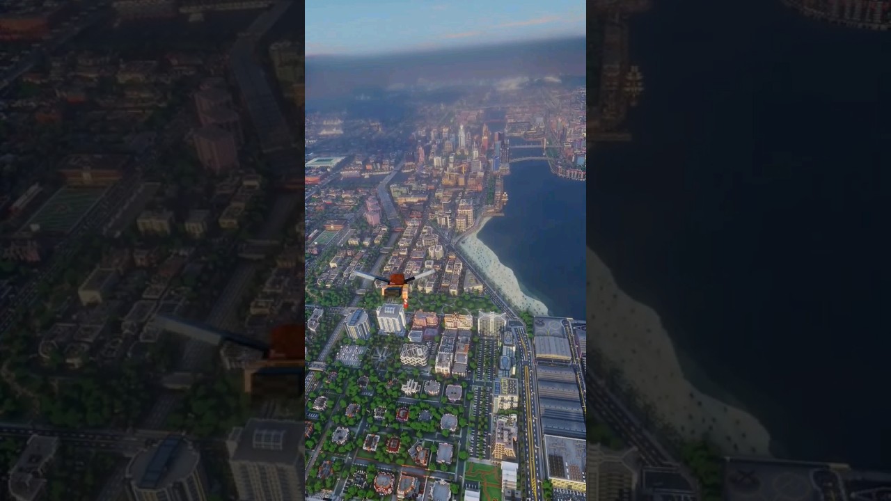 largest Minecraft city EVER