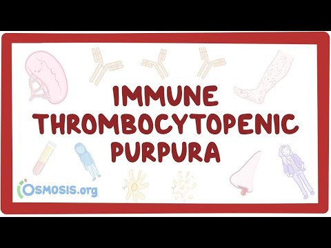 Immune thrombocytopenic purpura - an Osmosis Preview