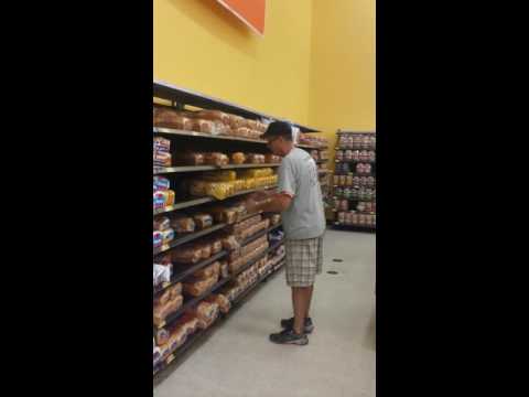 Running the bread route.
