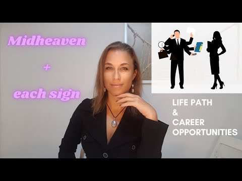 Midheaven In Astrology - Careers and Life Path for each sign explained - MC in Astrology