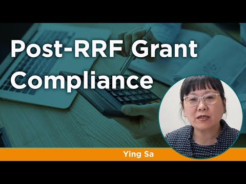 Post-RRF Restaurant Revitalization Fund Compliance