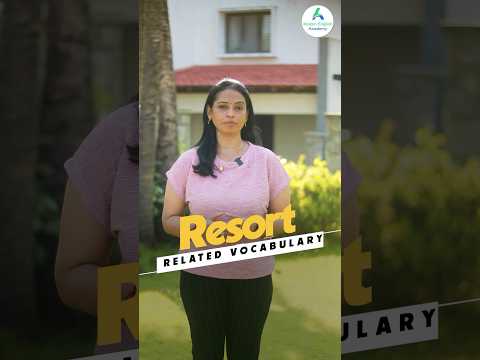 Daily Use English Words in Tamil | Resort Related Vocabulary | Spoken English in Tamil #learnenglish