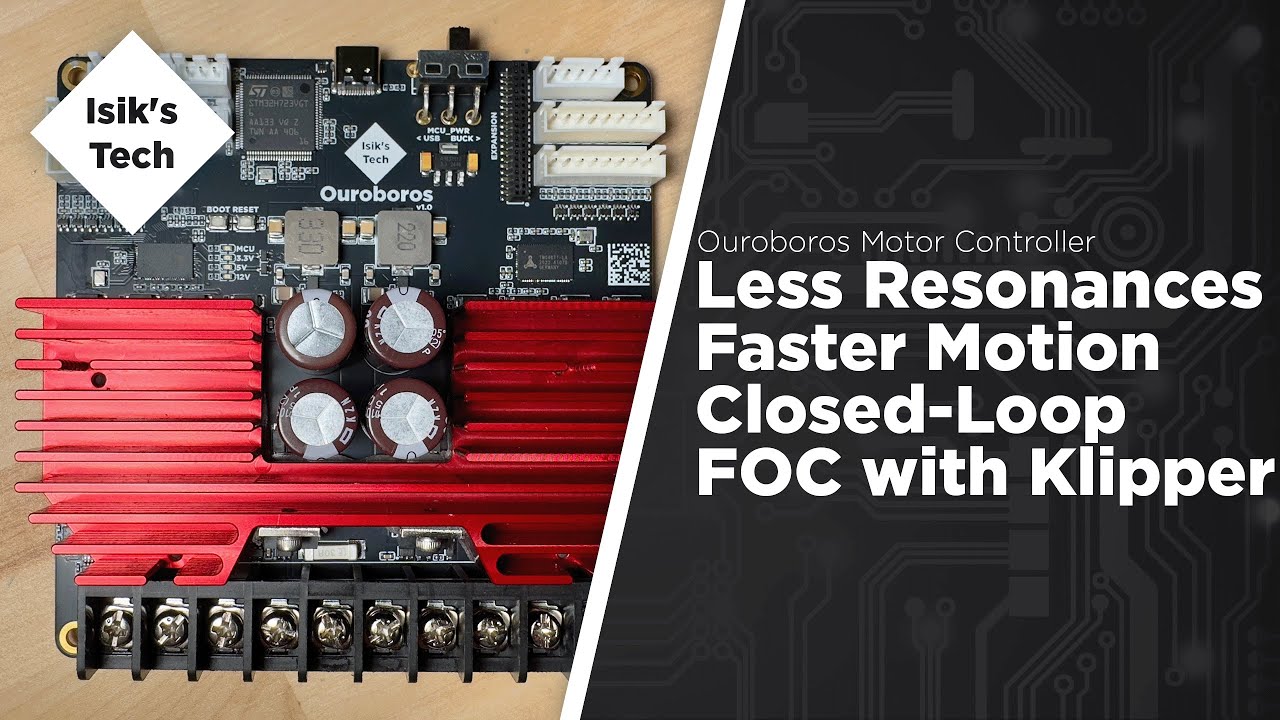 Closed-loop FOC with Klipper - Ouroboros Servo Controller
