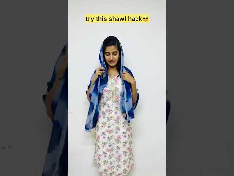 Try this dupatta hack๐#trending #youtube #shorts #viral #hack