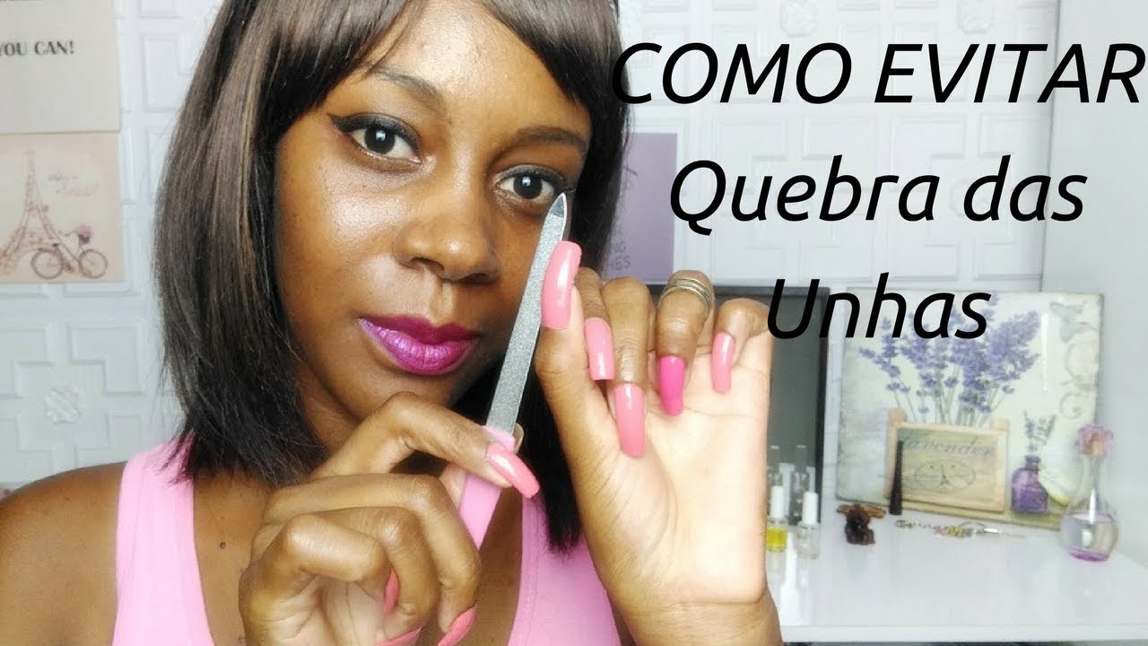 Como Evitar Quebra no Cantinho das Unhas| Dica Prática!