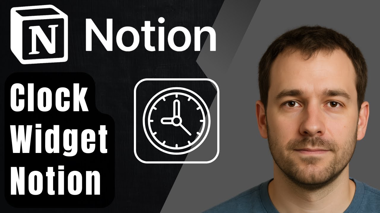 How to Add a Clock Widget to Notion (2025 Step-by-Step Beginner Tutorial)