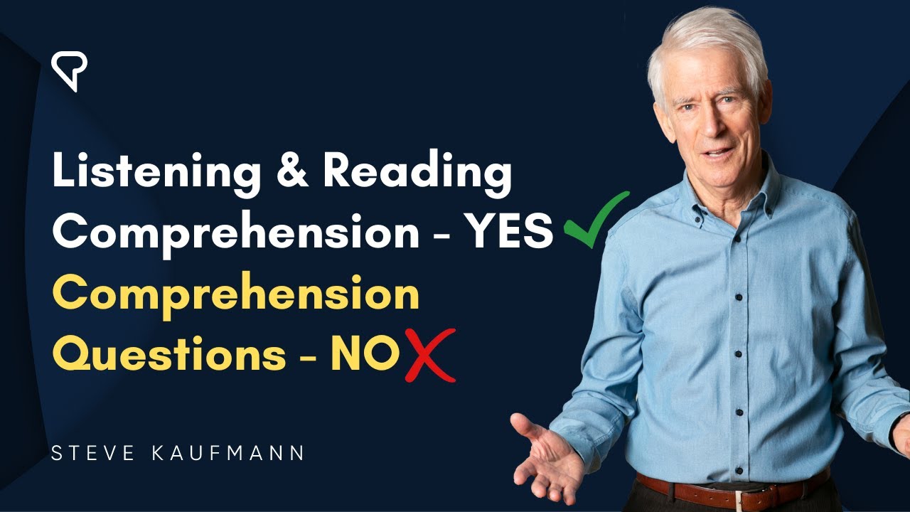 Listening & Reading Comprehension, YES - Comprehension Questions, NO