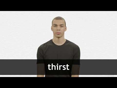 THIRST - Definition & Translations | Collins English Dictionary