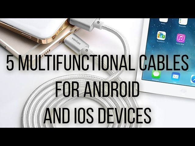 5 charging and data cables that work with both Android and iOS devices ...