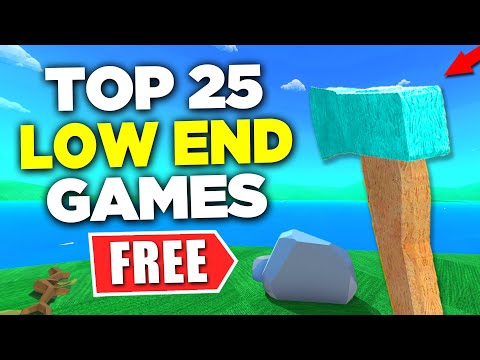 TOP 25 Games for Low SPEC PC (FREE Games) (Intel HD Graphics / 1 GB RAM)