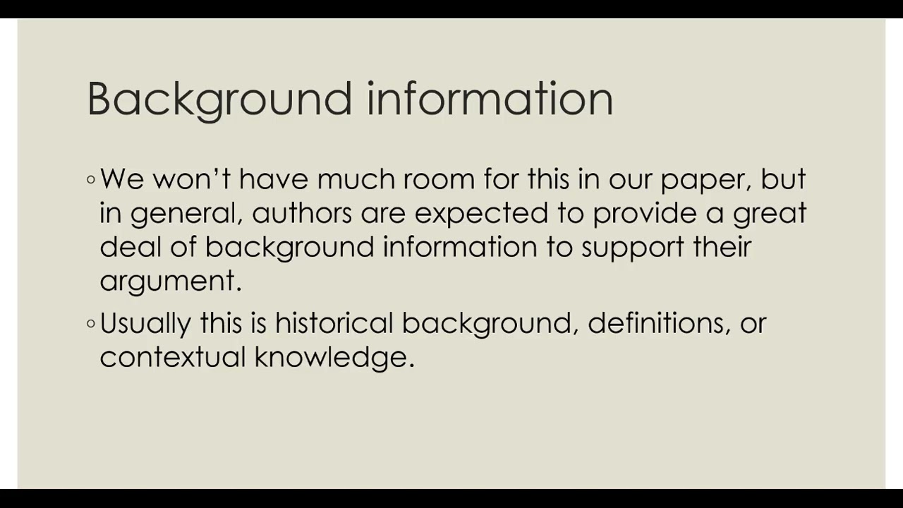 Argumentative Research Paper PowerPoint