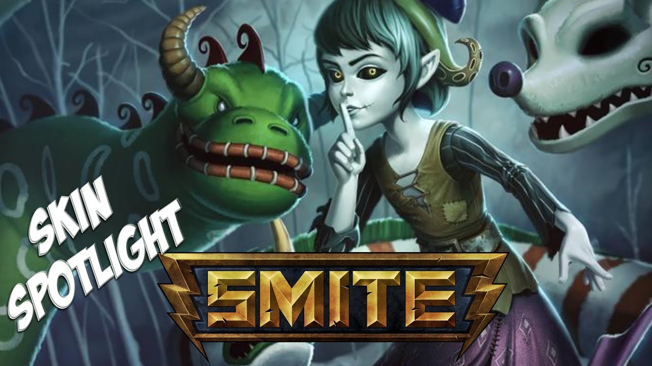 Smite - Skin Spotlights : Daisy Despair Scylla *Skin/Jokes/Taunts*