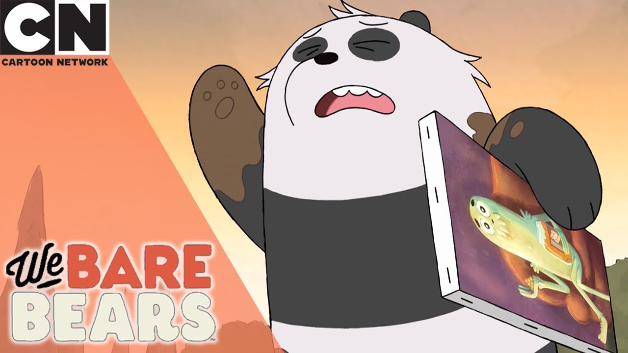We Bare Bears | Pandas Best Painting | Cartoon Network
