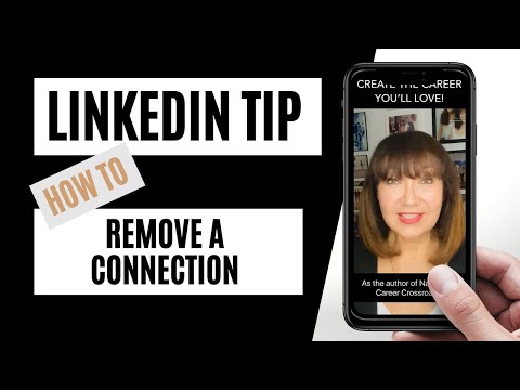 LINKEDIN TIP - How to REMOVE a connection on LinkedIn