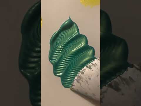 Satisfying art process 💚#shorts#reels#shortsvideo#art#artist#youtuber#painting#satisfying#creative