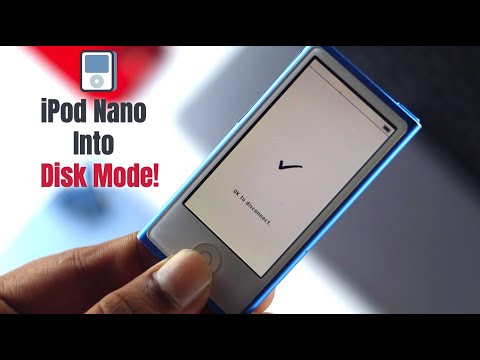 iPod Nano 7th Gen: Get Into or Out of Disk Mode!