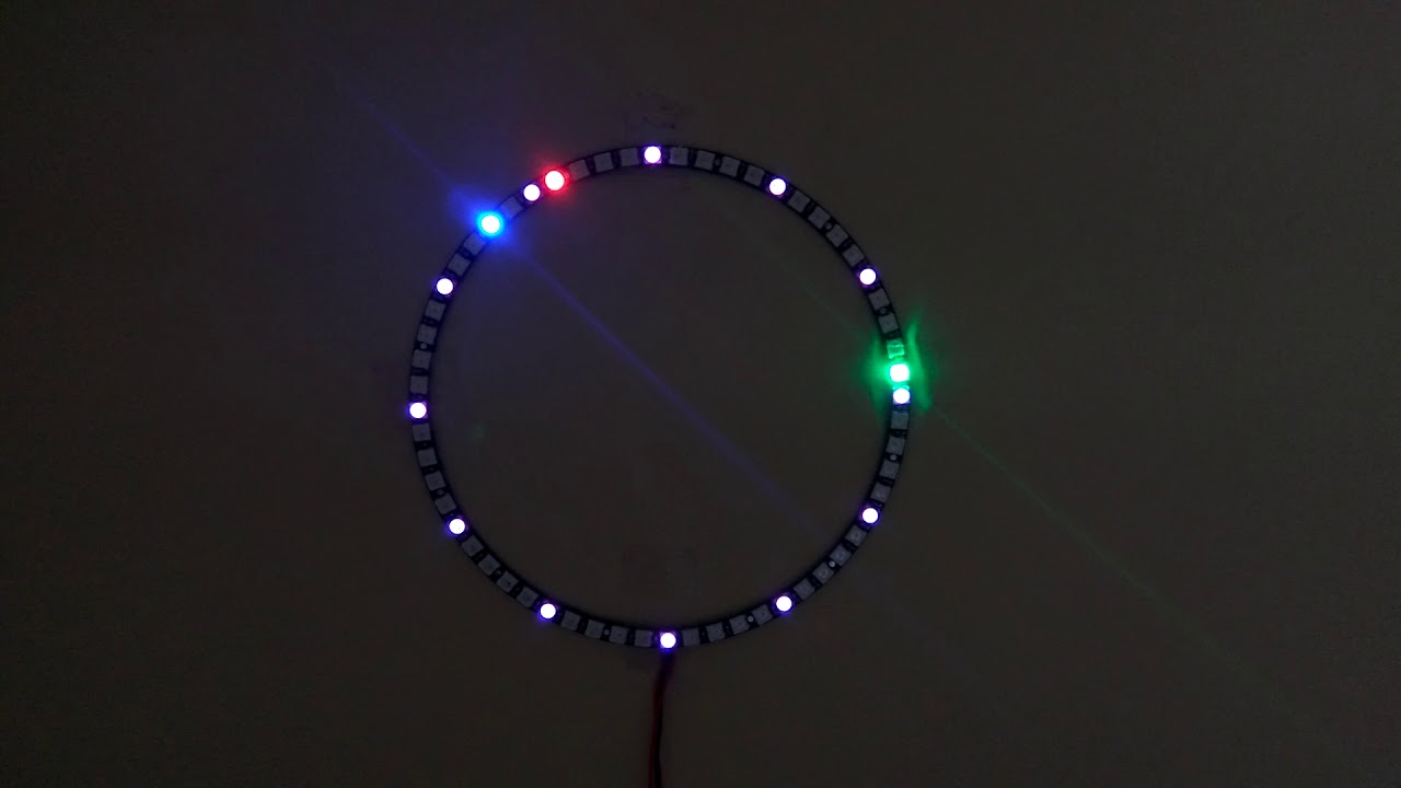 ESP8266 Analog RGB LED clock