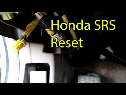 Honda SRS reset