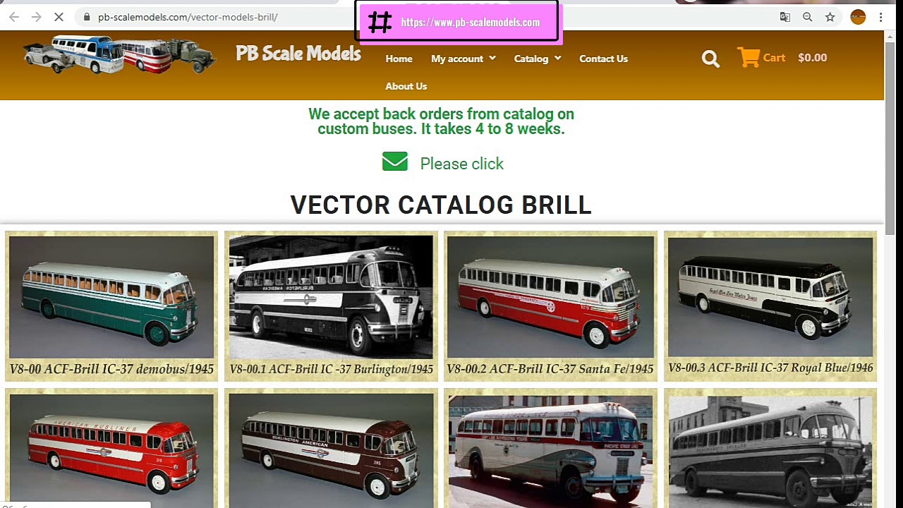 Vector Models Bus Catalog - BRILL