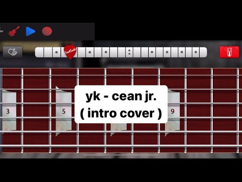 yk - cean jr. ( real guitar app cover )