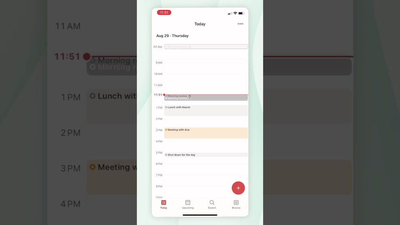 Calendar in Today view is here! 🥳 Start planning your day easily with this quick tutorial.