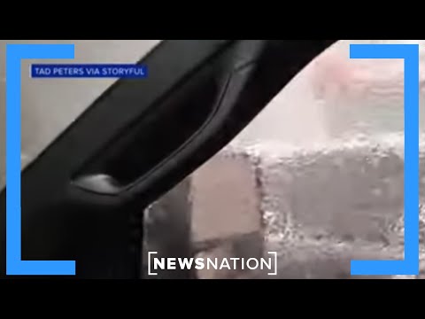 Father, son stop for gas, then get caught in tornado in Missouri | NewsNation Now