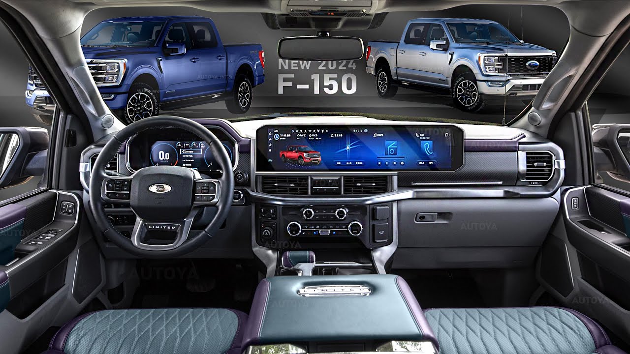 2024 Ford F-150 Truck Refresh Gets Imagined With All Possible Interior ...