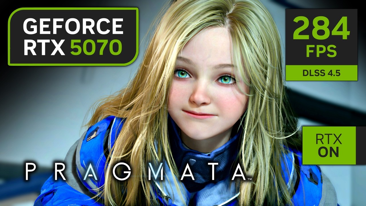 RTX 5070 on PRAGMATA | 1080p, 1440p, 4K with NVIDIA DLSS 4.5!