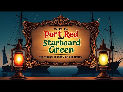 Why Is Port Red and Starboard Green? The Strange History of Ship Lights! ⚓