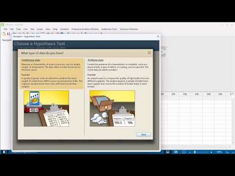 How to Use the Assistant in Minitab Statistical Software