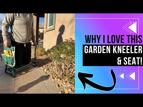 Review & Demo of Garden Kneeler & Seat