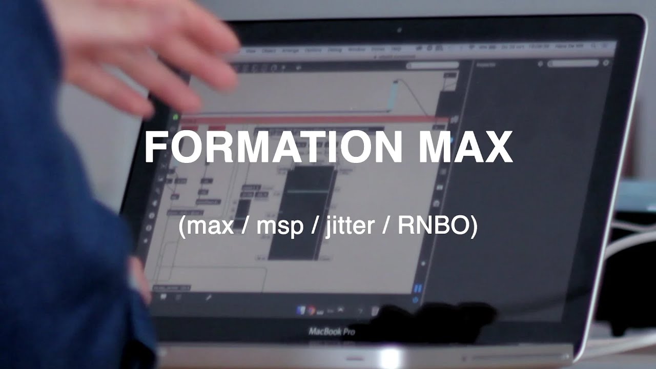 Formation Max (max msp jitter rnbo)