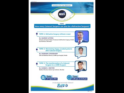 How every Cataract Surgeon can also be a Refractive Surgeon?