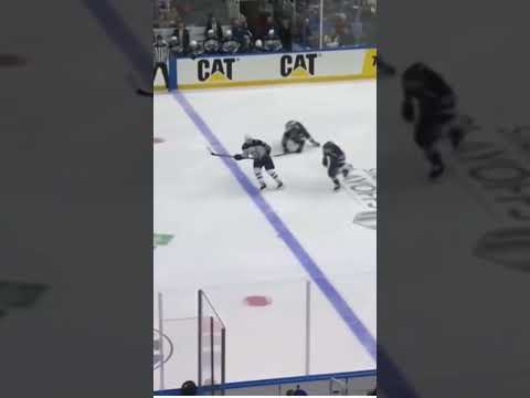 STL Blues fans chant "We Want Connor" after Hellebuyck was pulled in the 3rd straight road game