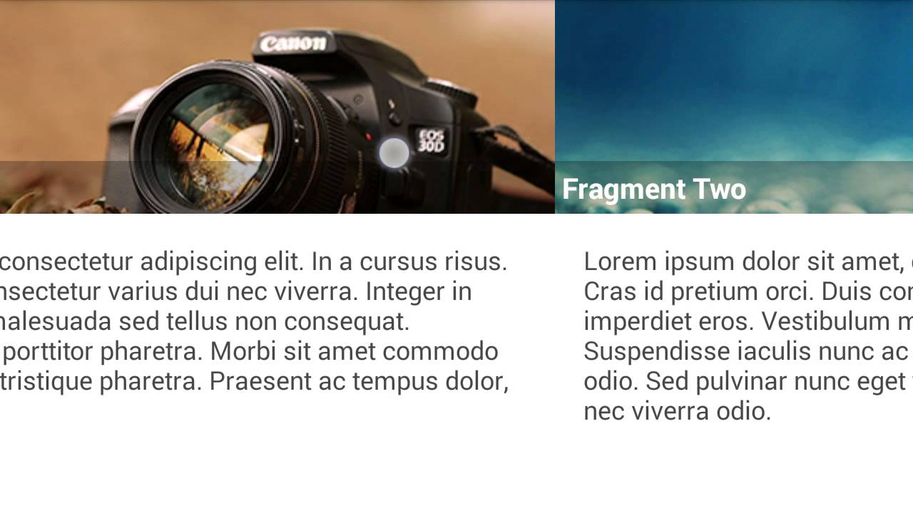 [Android Code] View Pager with Fragment